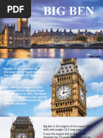 Explanatory Brochure of Big Ben | PDF | Social Science | Art
