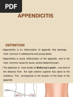 Appendicitis Nursing Notes | PDF | Digestive Diseases | Rtt