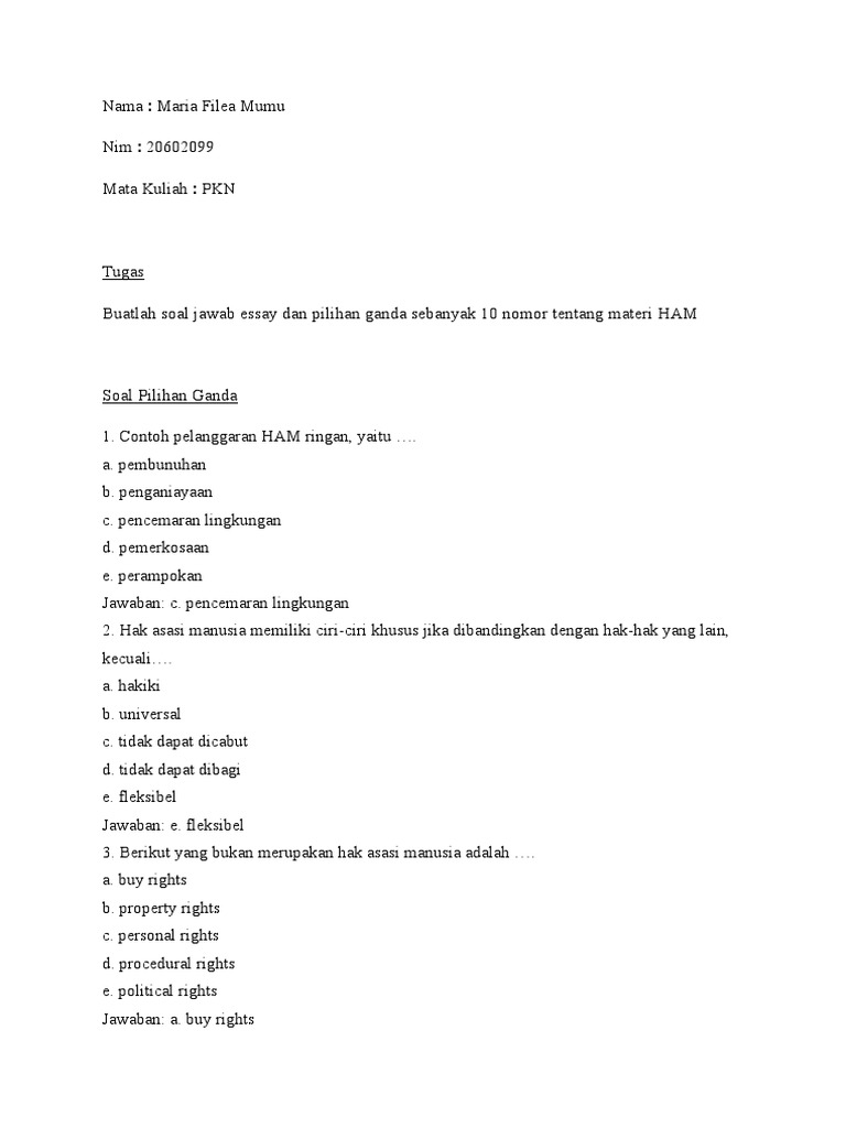 PKN | PDF | Ilmu Sosial