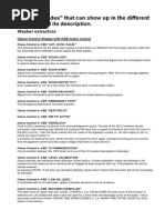 Danfoss Warning Codes | PDF | Electric Motor | Mains Electricity