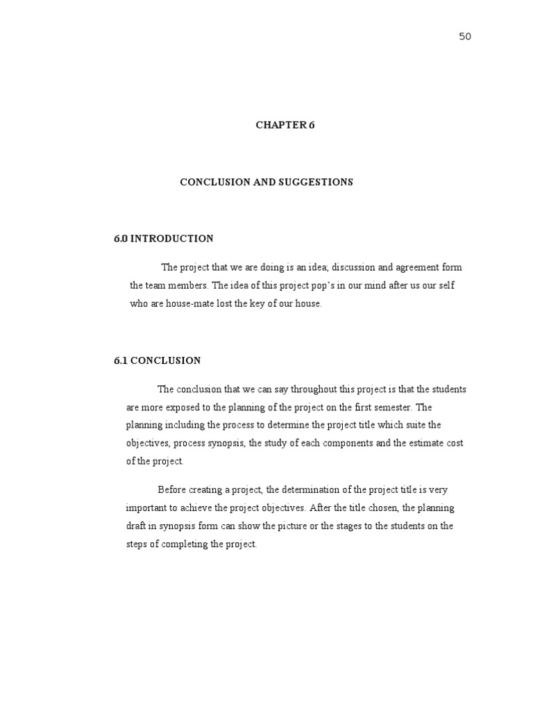 Chapter 6 Conclusion and Suggestions | PDF | Electricity | Electromagnetism