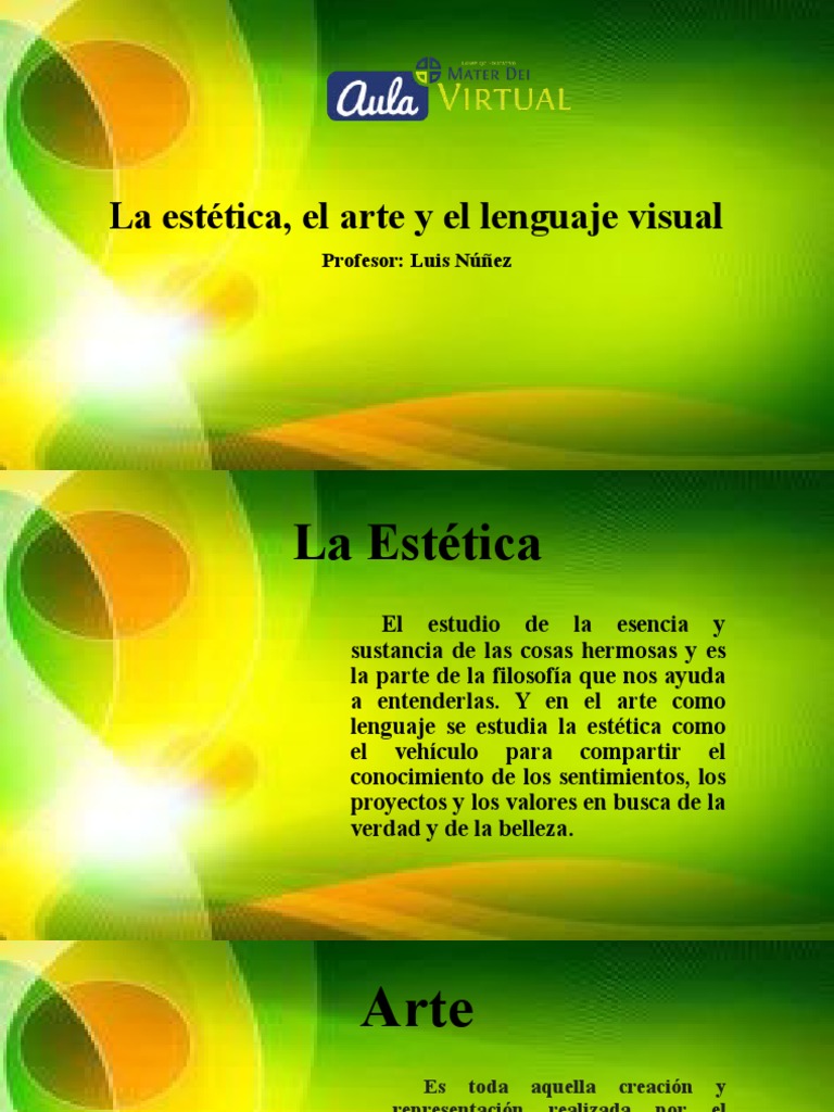 Estetica Arte y Lenguaje | PDF | Estética | Imagen