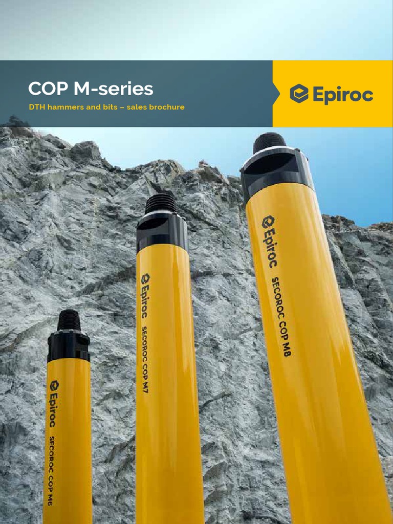 COP M-Series DTH Hammers and Bits Sales Brochure | PDF | Drilling Rig ...