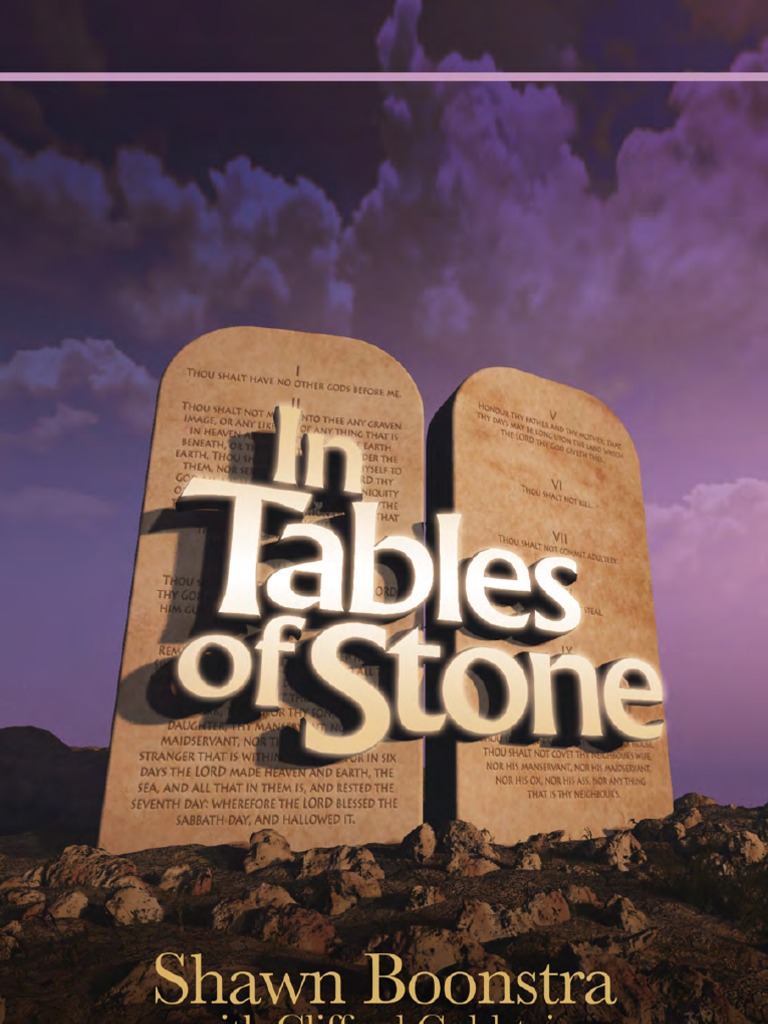 In Tables of Stone - Shawn Boonstra | PDF | Piracy | Ten Commandments