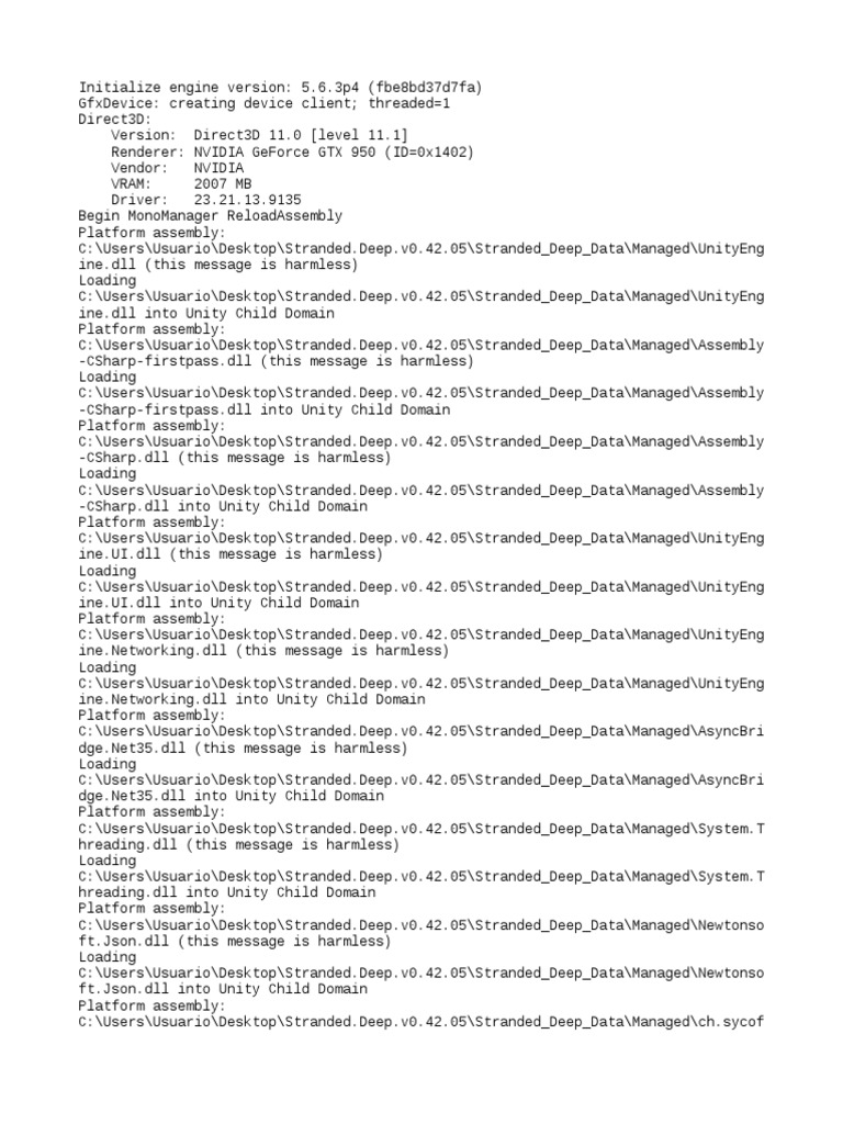 Output Log | PDF | Library (Computing) | Operating System Technology