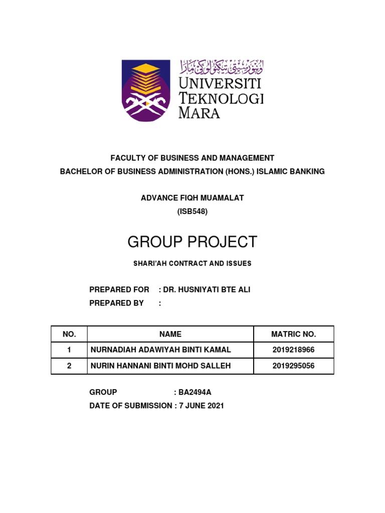 Shariah Contract With Issues and Products Bank | PDF | Islamic Banking ...