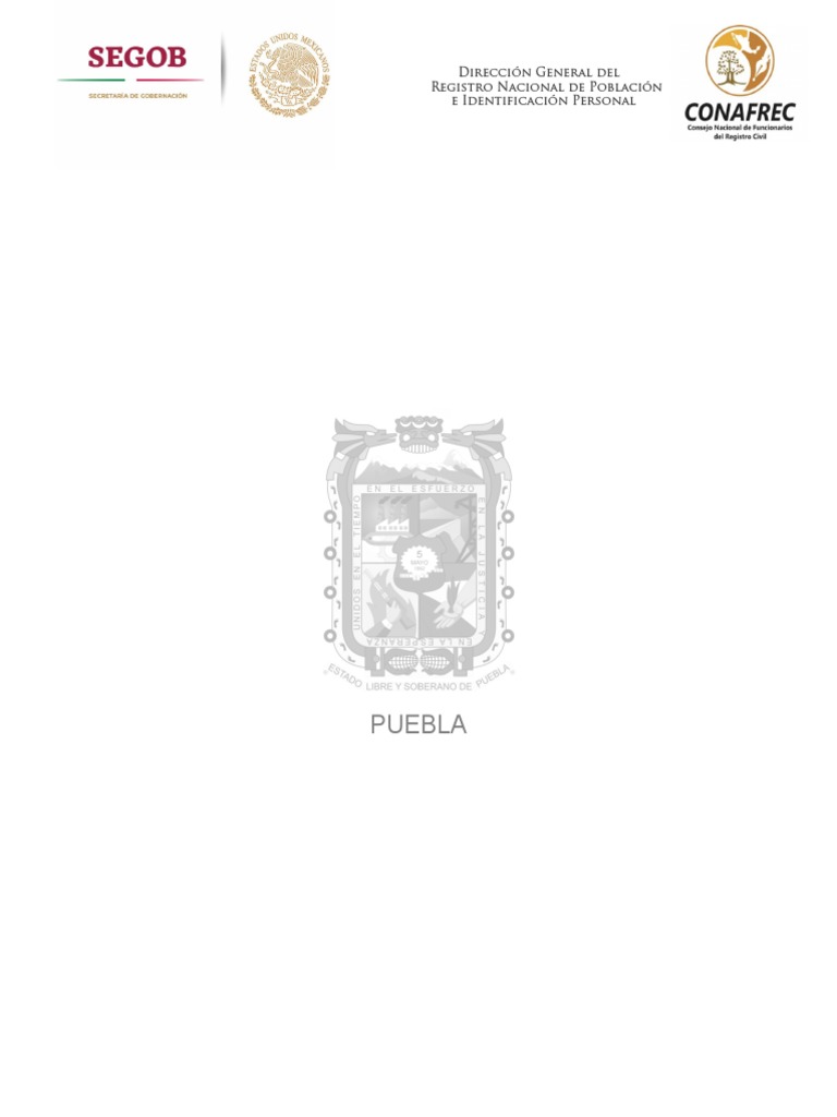 Acta - Reverso Puebla | PDF