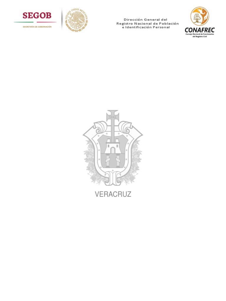 Acta Reverso Veracruz | PDF