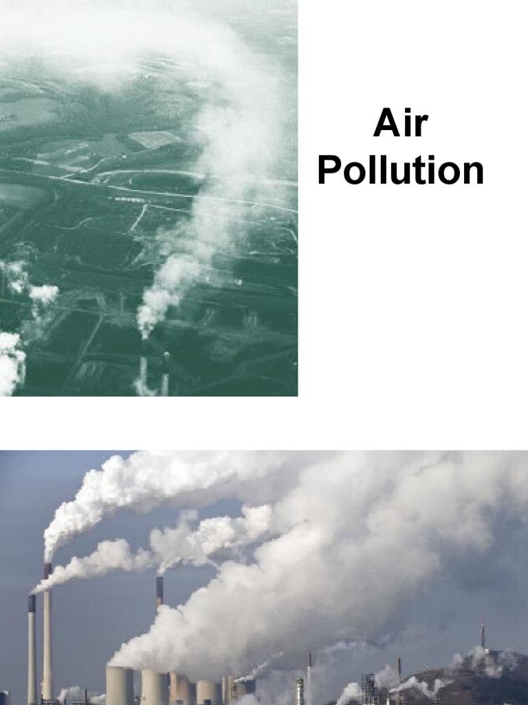 12 Air Pollution | PDF | Particulates | N Ox