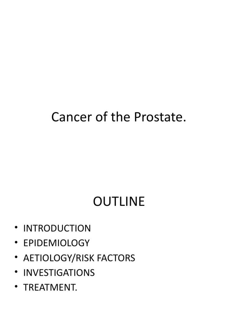 CAP Template. | PDF | Prostate Cancer | Cancer