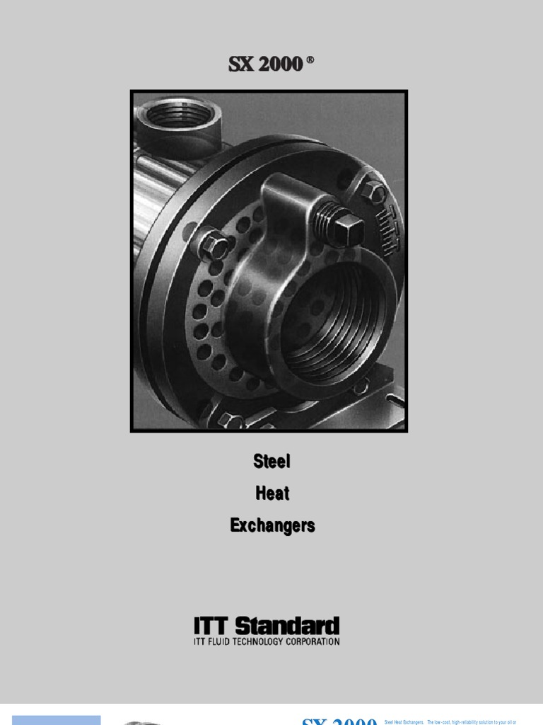 SX 2000 SX 2000 SX 2000 SX 2000 SX 2000 SX 2000 | PDF | Heat Exchanger ...