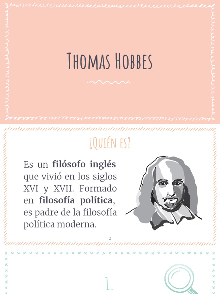 Thomas Hobbes | PDF | Ciencias sociales | Filosofía