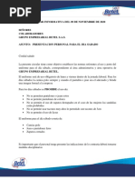 Ejemplo de Circular Informativa | PDF | Business