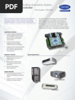 Alerton - VLC-1600-E Data Sheet | PDF | Input/Output | Flash Memory