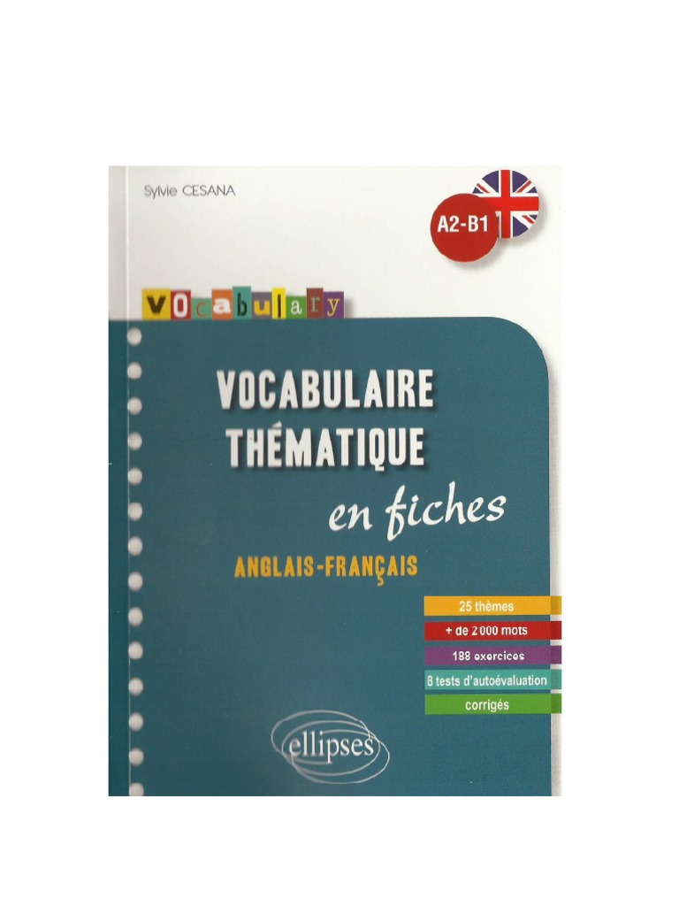 Vocabulary Intermediate English French | PDF | Langues