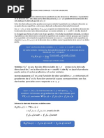 Formulario de Cálculo Vectorial | PDF | Divergencia | Vector Euclidiano