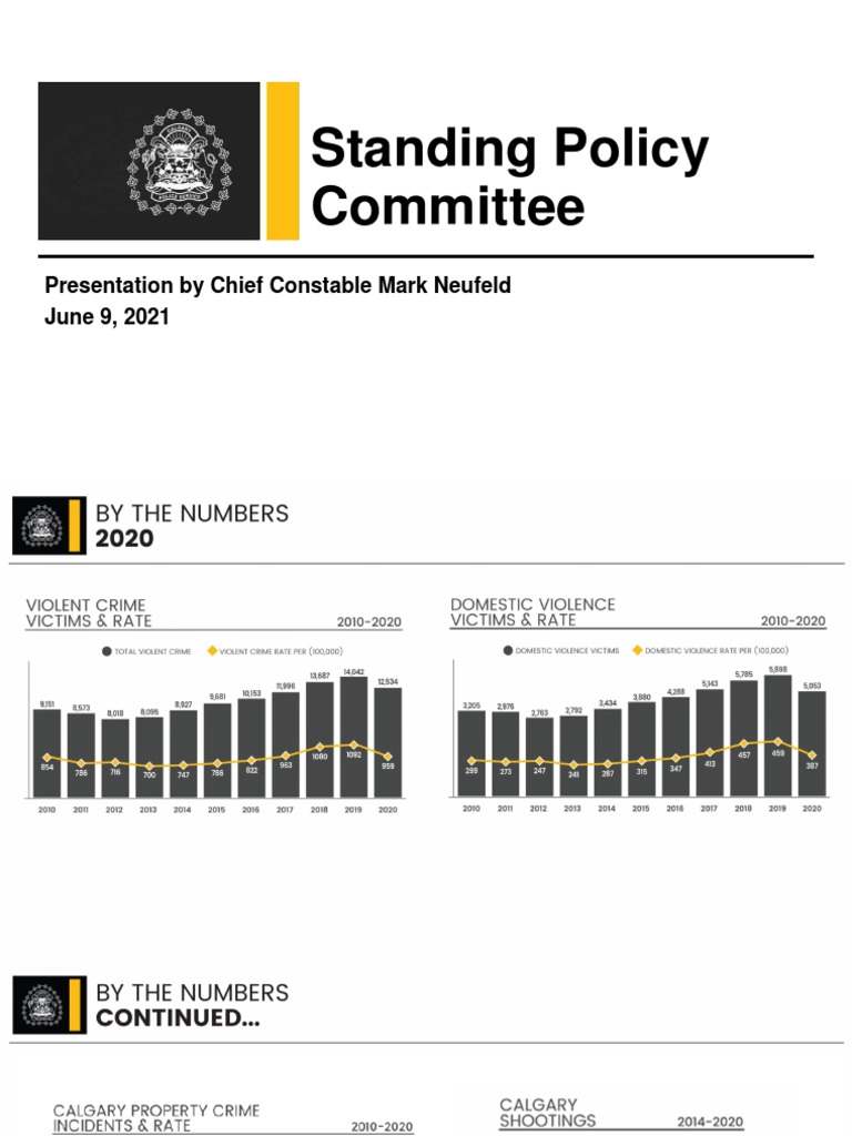 CPS 2020 Annual Report Presentation | PDF | Violence | Gun Violence