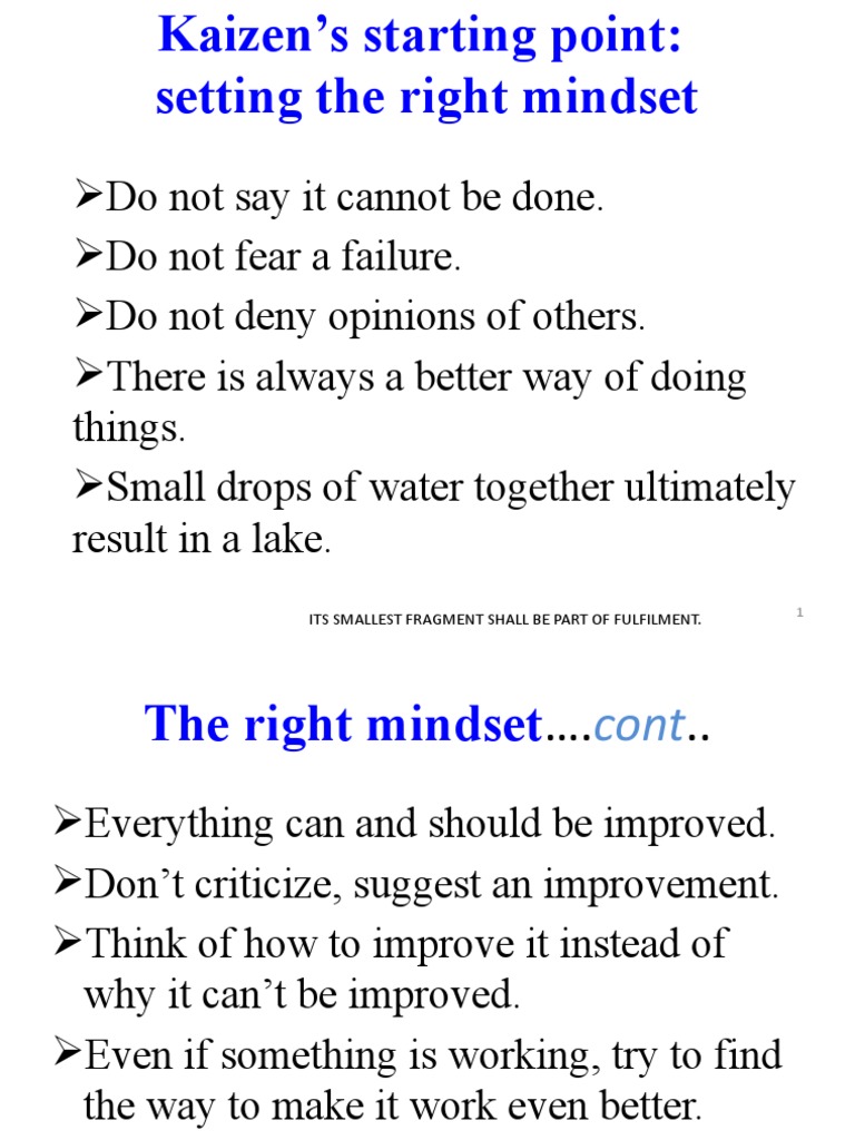 Kaizen Starting Point | PDF | Audit | Prices