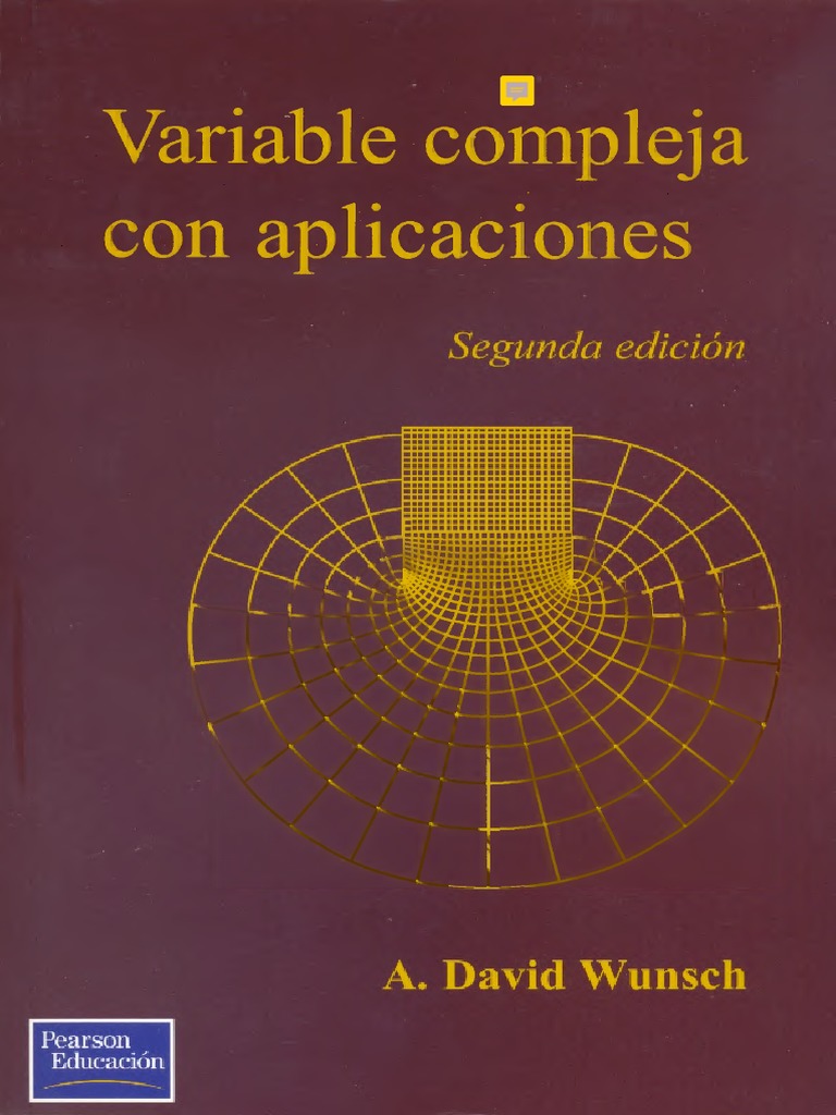 Libro-Variable Compleja Con Aplicaciones David Wunsch | PDF