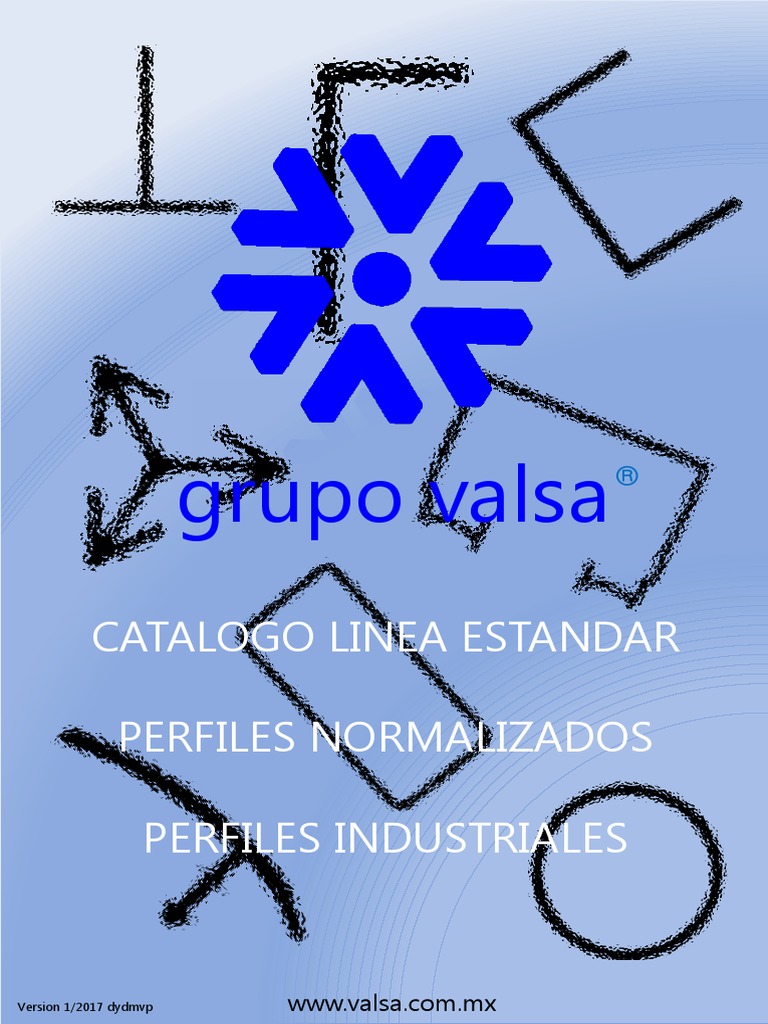 Valsa Catalogo Linea Estandar Industrial | PDF | Science | Ingeniería