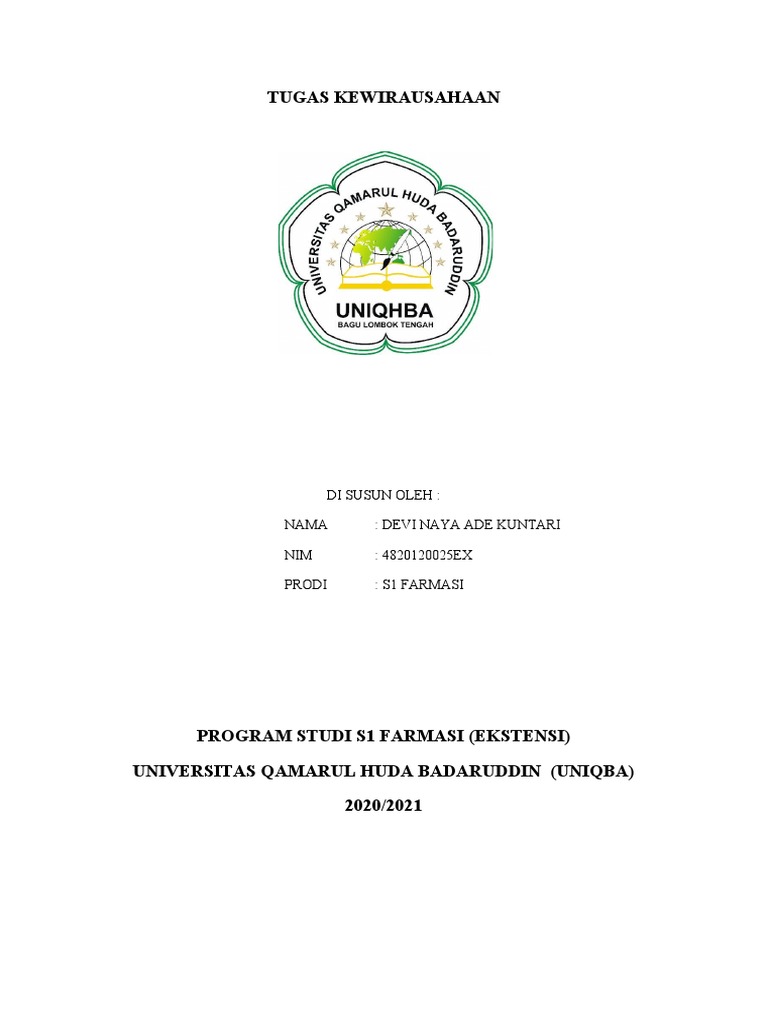 Tugas Kewirausahaan | PDF