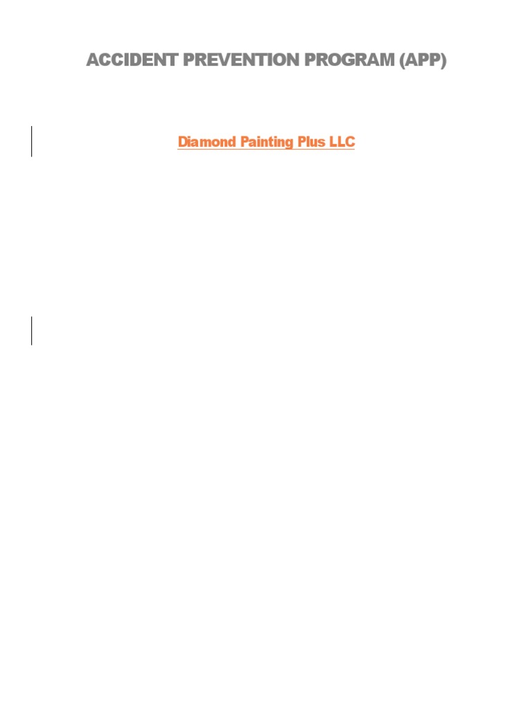 Accident Prevention Program | PDF | Safety | Personal Protective Equipment