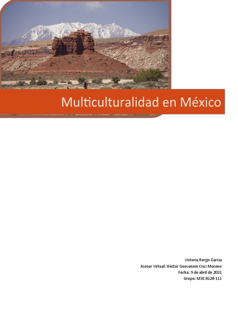 Multiculturalidad en México | PDF | Multiculturalismo | México
