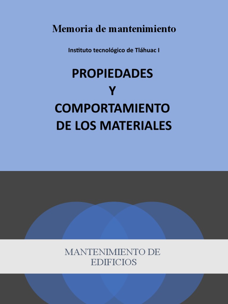Mantenimiento de Edificios | PDF | Ladrillo | Lentes