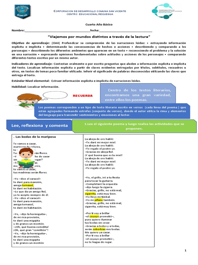 Poema 4 | PDF | Narrativa