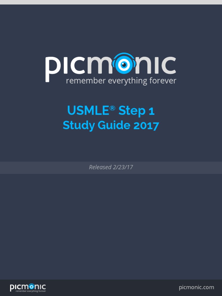 Usmle Step 1: Study Guide 2017 | PDF | Medicine | Health Care