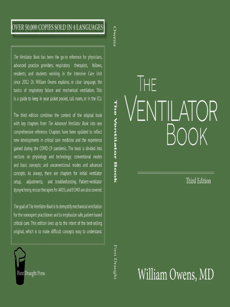 MCU 2021 The Ventilator Book 3rd Edition | PDF | Hypoxia (Medical ...