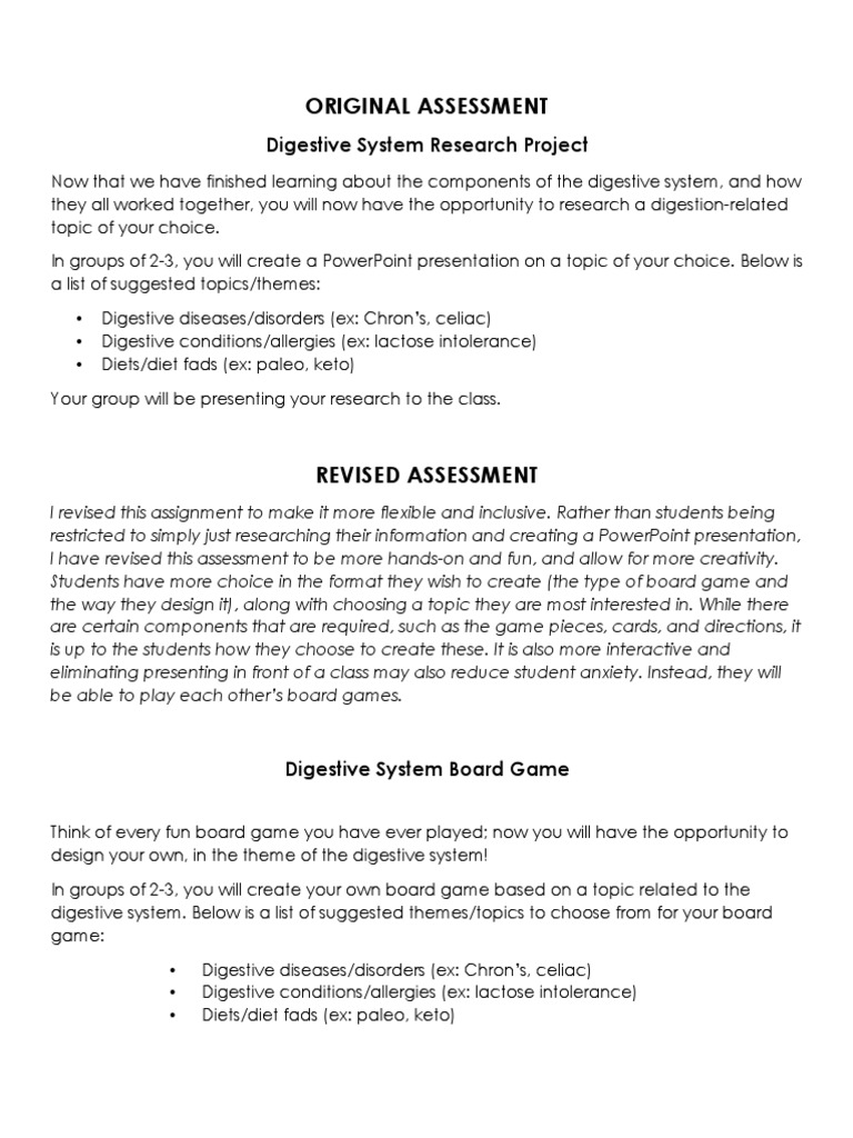 Assessment Before and After | PDF | Food Intolerance | Psychology