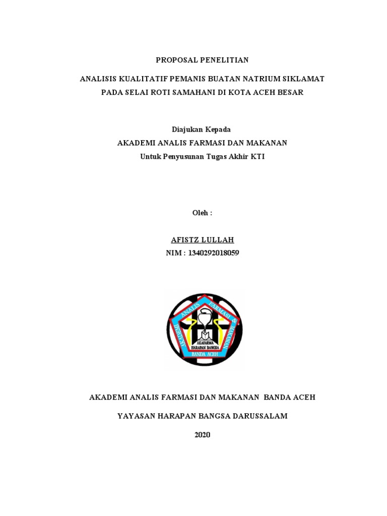 Proposal AFIS Edit 2 | PDF