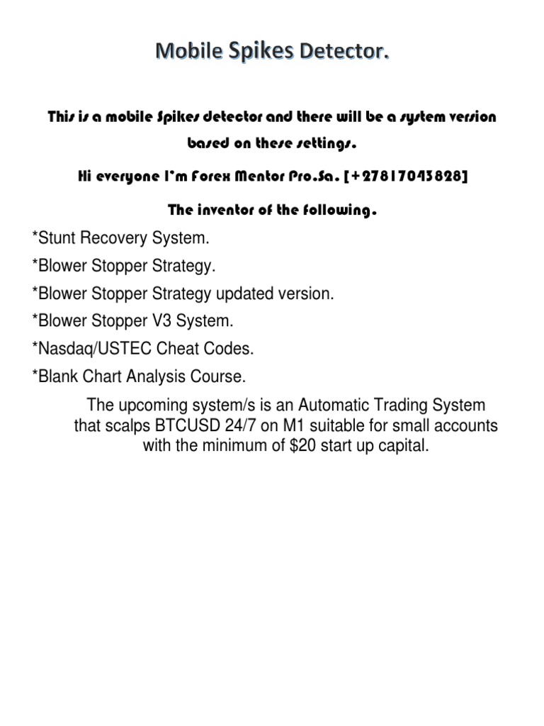 Forex Spike Trading Guide | PDF