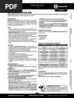 Ficha Tecnica Impermeabilizante IMPAC 5000 Fibratado. | PDF | Cemento | El plastico