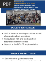 Preparation of SF5 and SF 10: Deped Order 58,2017D Office Memo (DM-PHROD-2021-0476) | PDF ...