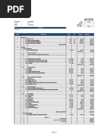 Quotation For Interiors | PDF | Kitchen | Cheque