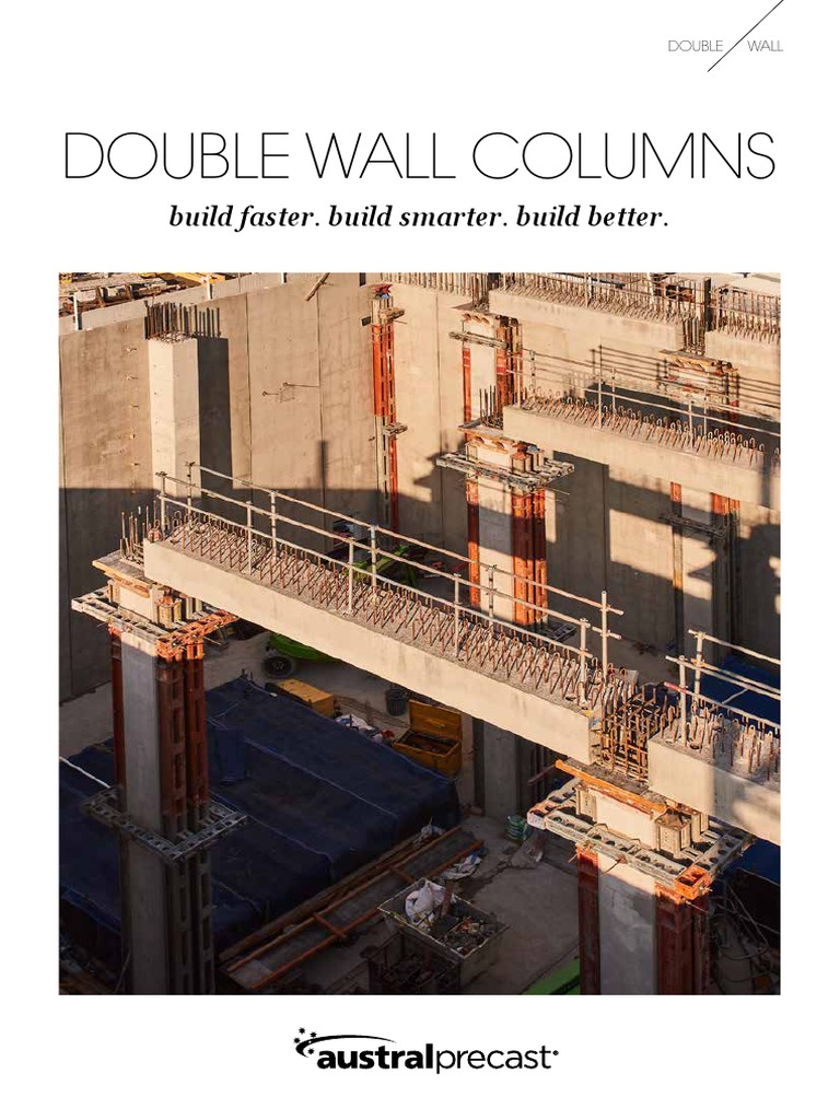 AP Precast Double Wall Columns NAT | PDF | Precast Concrete | Wall