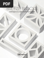Breeze Block Dimensions and Types | PDF