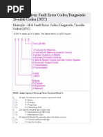 Mercedes-Benz DTC Error Codes List | PDF | Transmission (Mechanics ...