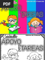 46.hojas para Colorear - Mi Primer Día en | PDF | Artes del Lenguaje y ...