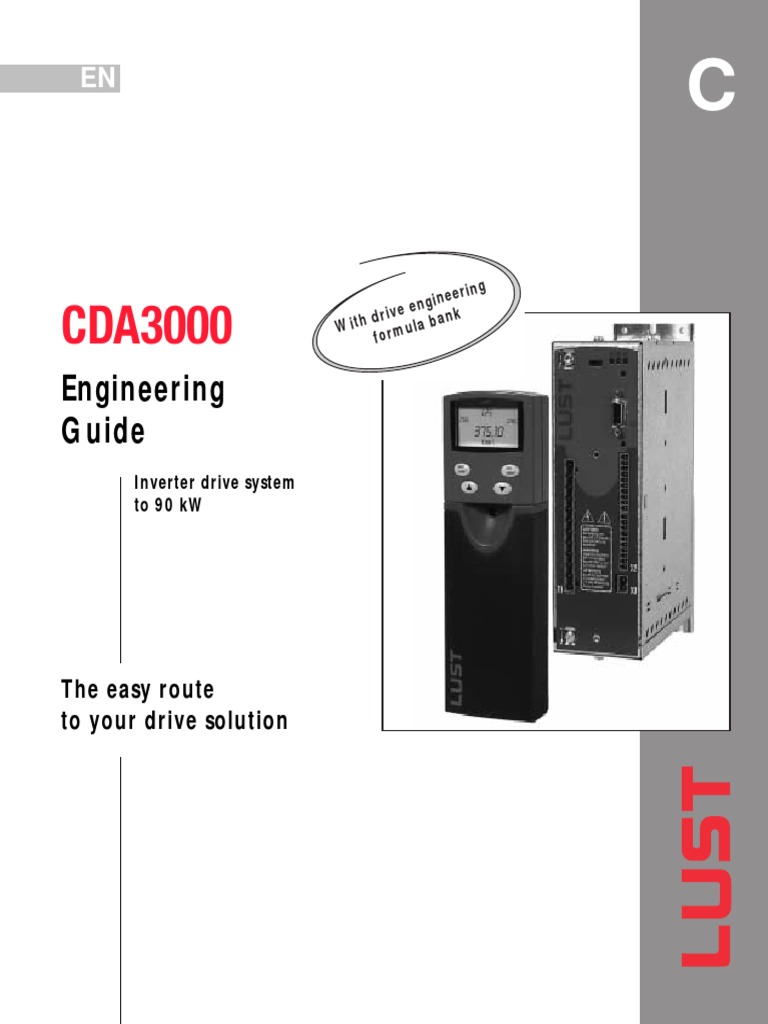 Engineering Guide CDA300!12!99 | PDF | Electric Motor | Power Inverter