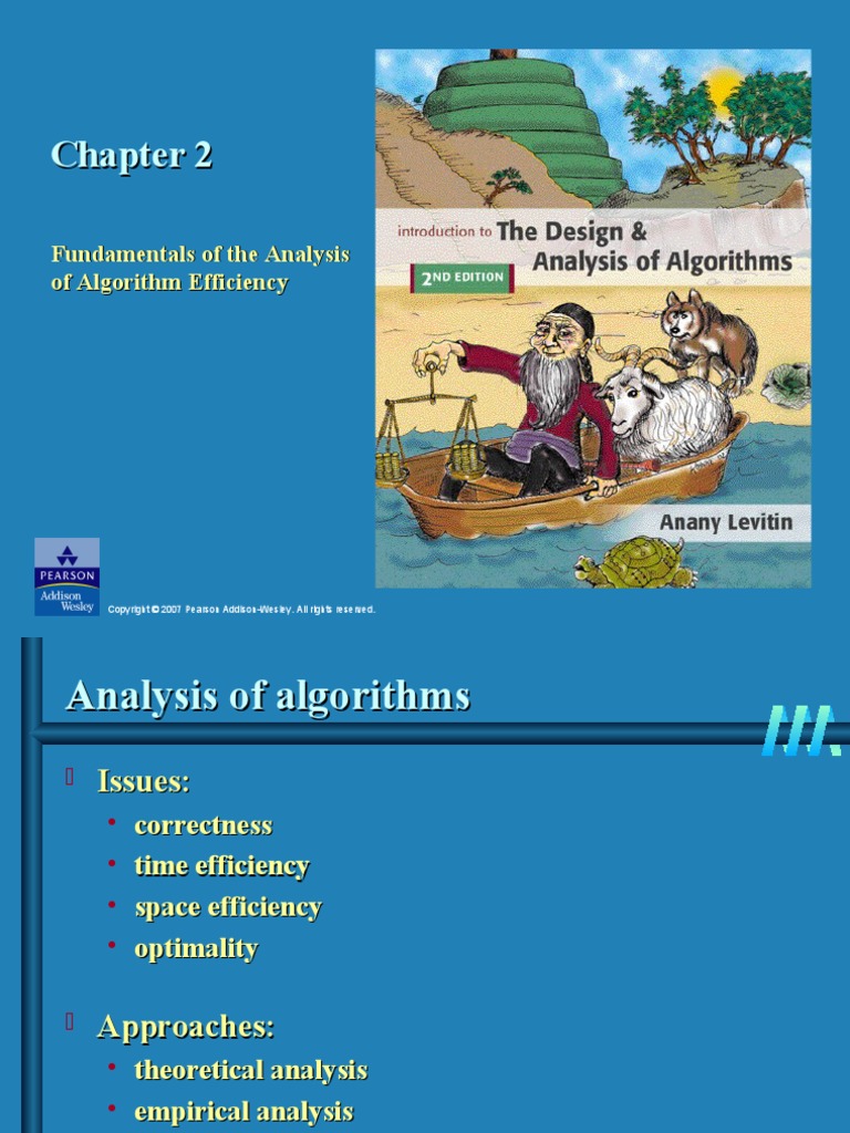 Fundamentals Of The Analysis Of Algorithm Efficiency Pdf Recurrence Relation Time Complexity