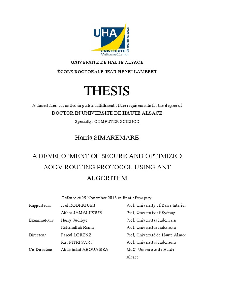 A Development of Secure and Optimized AODV Routing Protocol Using Ant Algorithm | PDF | Wireless ...