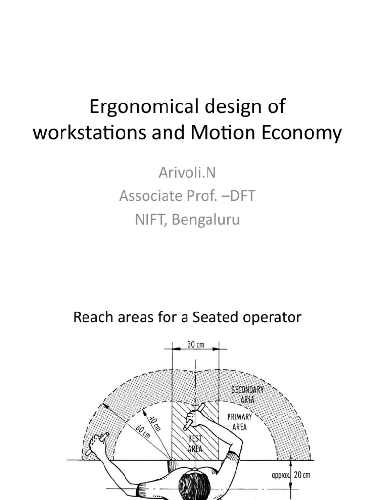 Ergonomics and Motion Economy Principles | PDF | Sewing | Tools