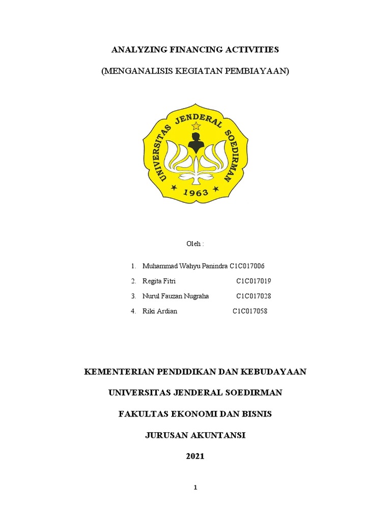 Alk Chap 3 Analyzing Financing Activities | PDF