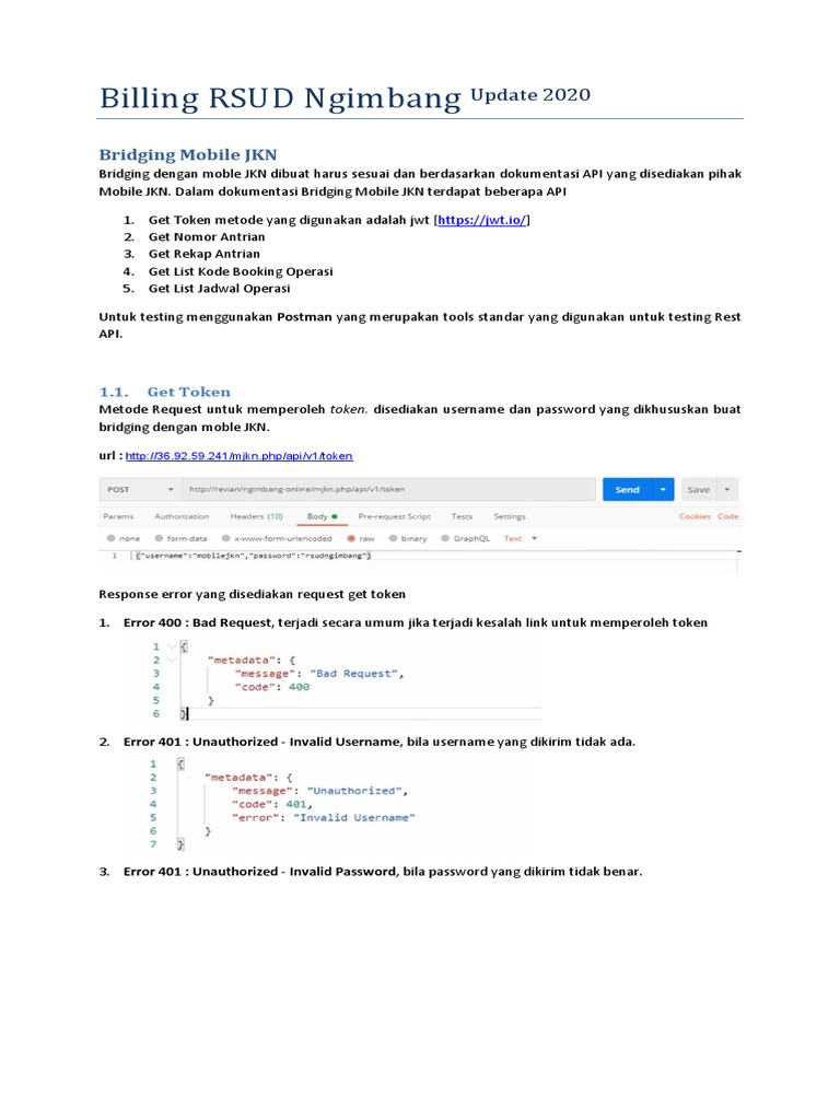 03 Bridging Dengan Mobile JKN | PDF
