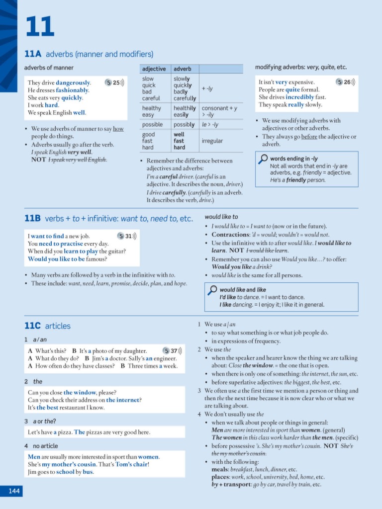 English File 3e - Elementary SB-145-146 | PDF