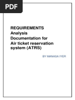 Airlines Reservation System Analysis and Design | PDF | Class (Computer ...