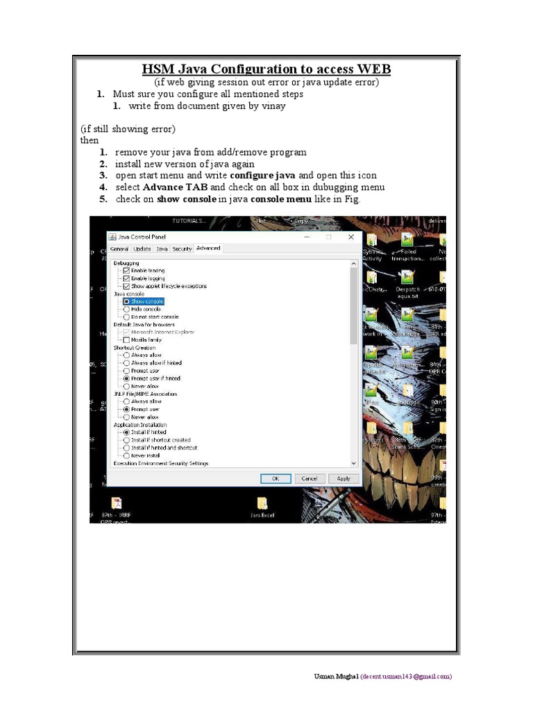 HSM Java (JDK) Configuration To Access EFT WEB | PDF